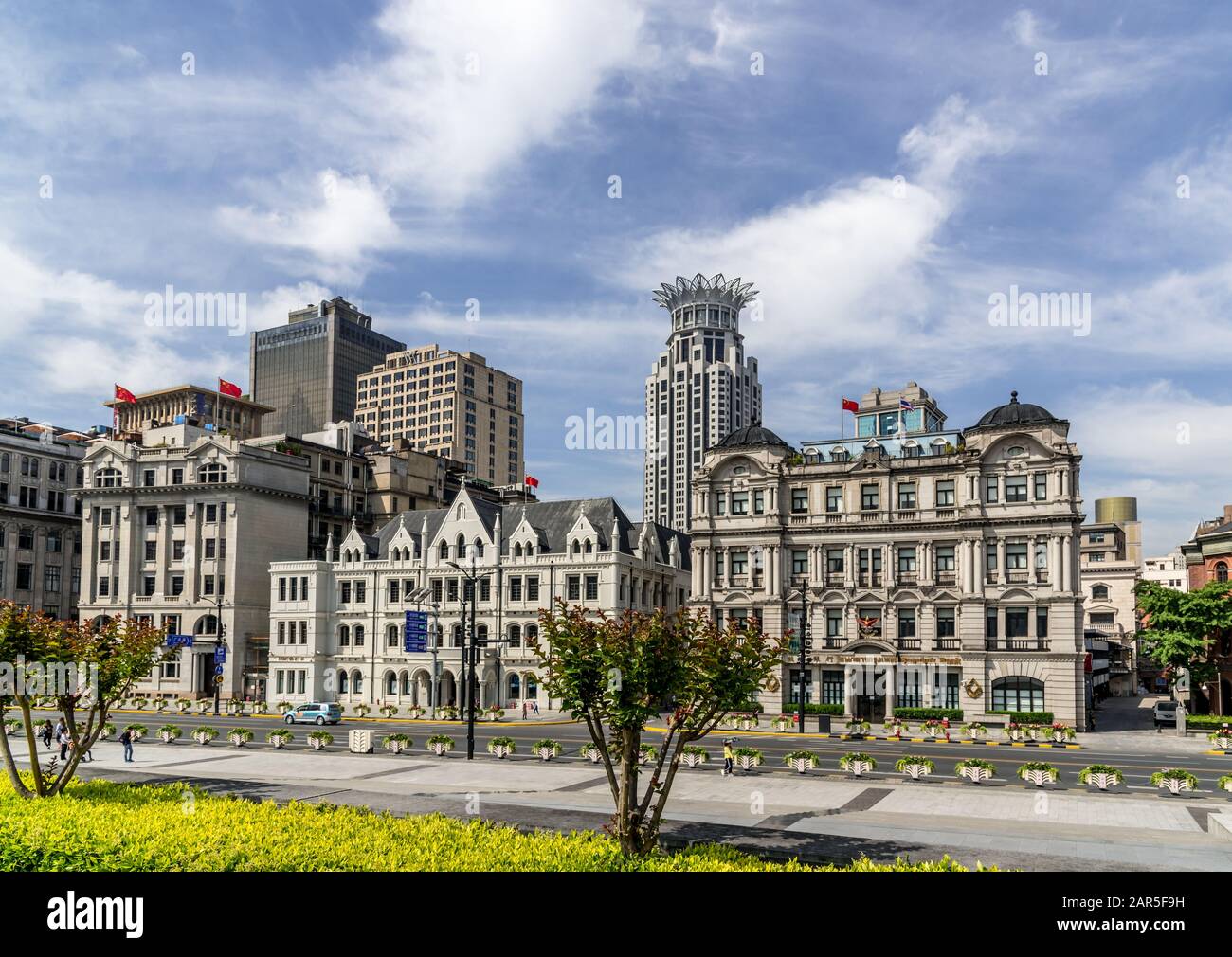 Historic Buildings along 'The Bund', Shanghai Stock Photo - Alamy