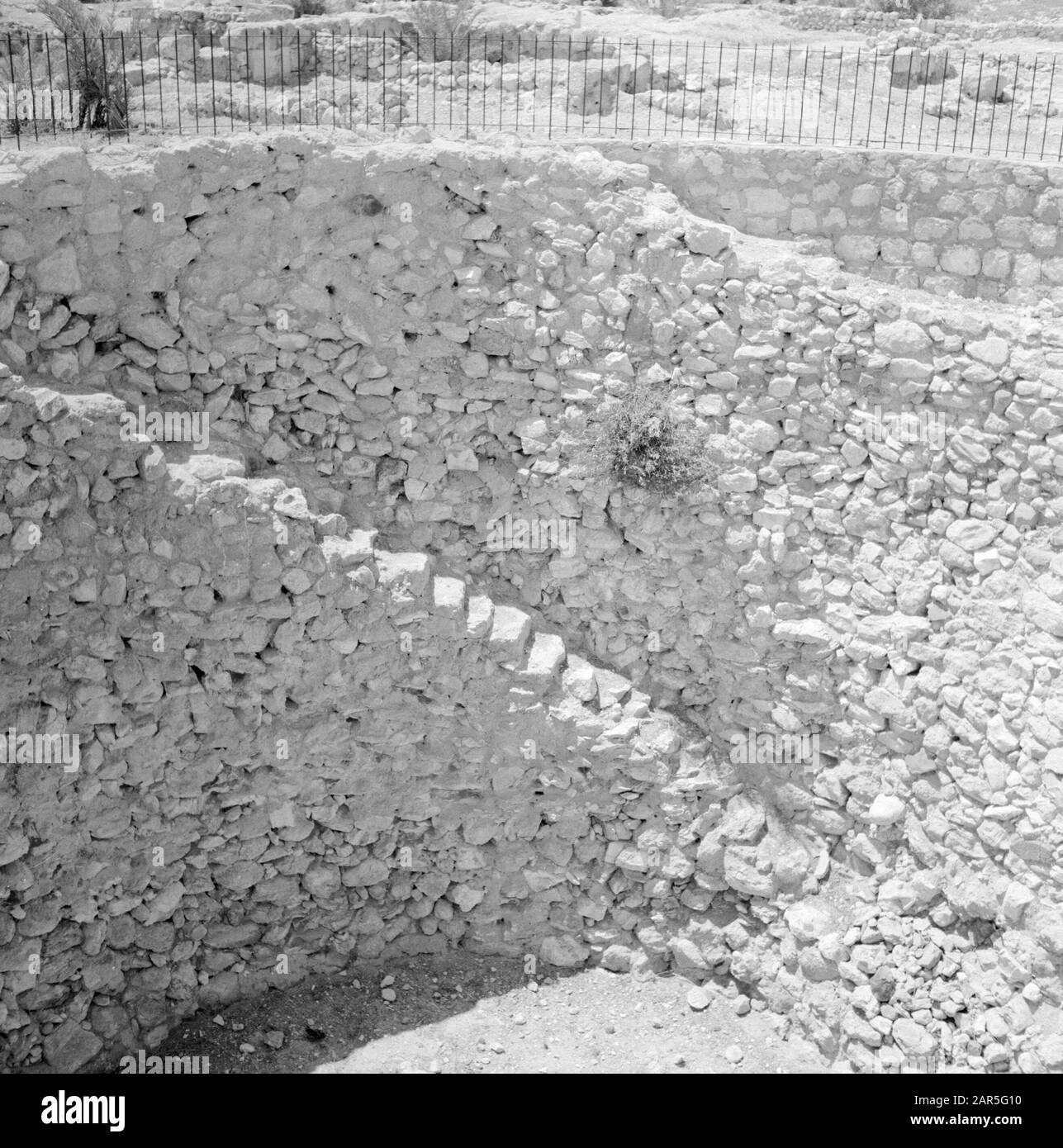 Israel: excavations Megido (Megiddo Stock Photo - Alamy