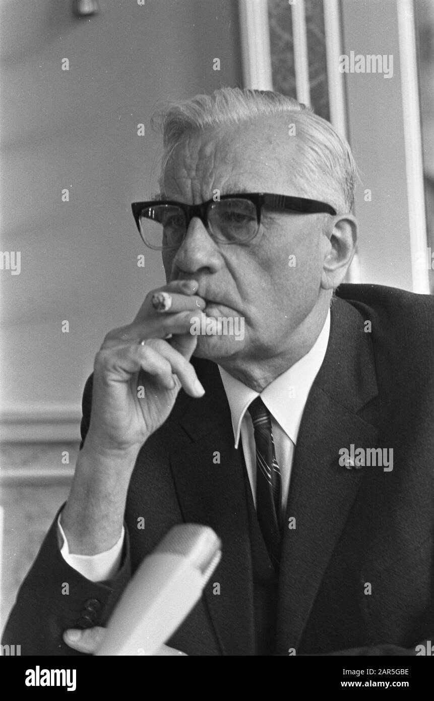 Annual press conference dutch orchestra foundation hi-res stock ...