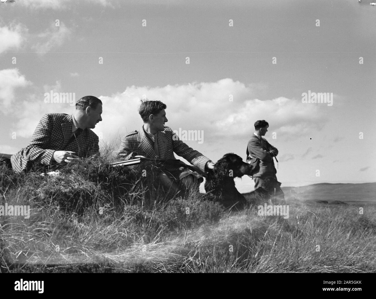 Scotland - The Highlands Hunters on the island Skye Date: undated ...