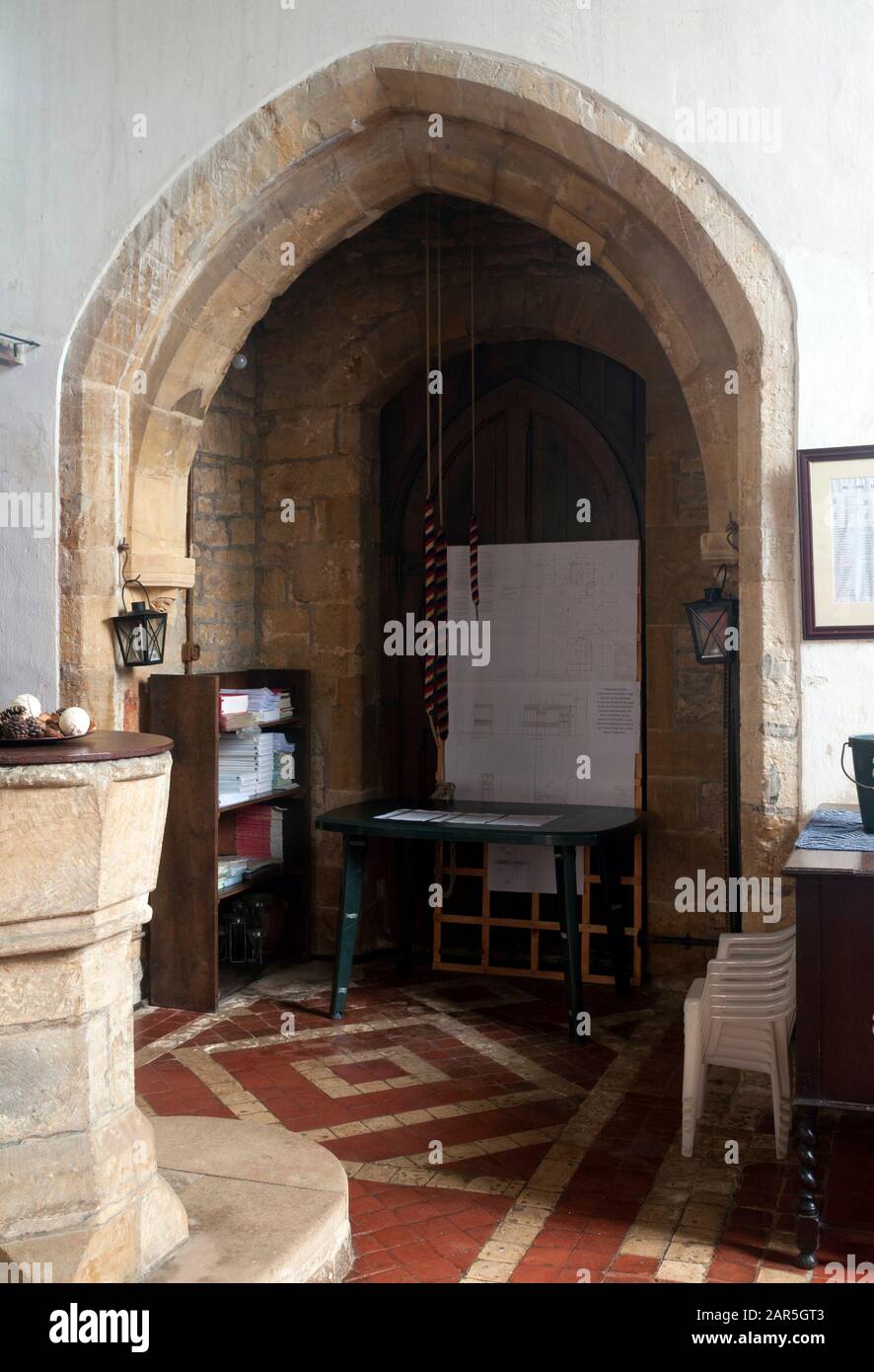 St. Peter and St Paul`s Church, Hannington, Northamptonshire, England ...
