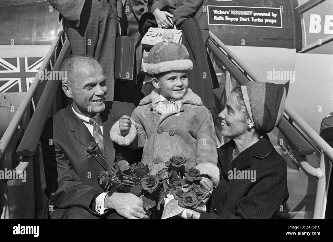 Visit to the Netherlands by astronaut John Glenn and his family John ...