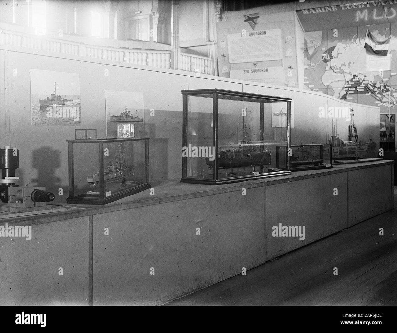 Exhibition naval stands and front view Date: 11 August 1947 Keywords ...
