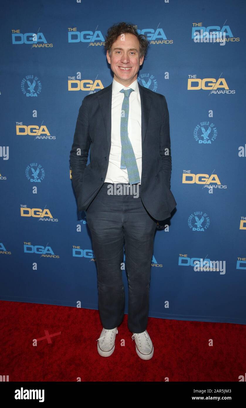 LOS ANGELES, CA - JANUARY 25: Dougal Wilson, at the 72nd Annual DGA ...