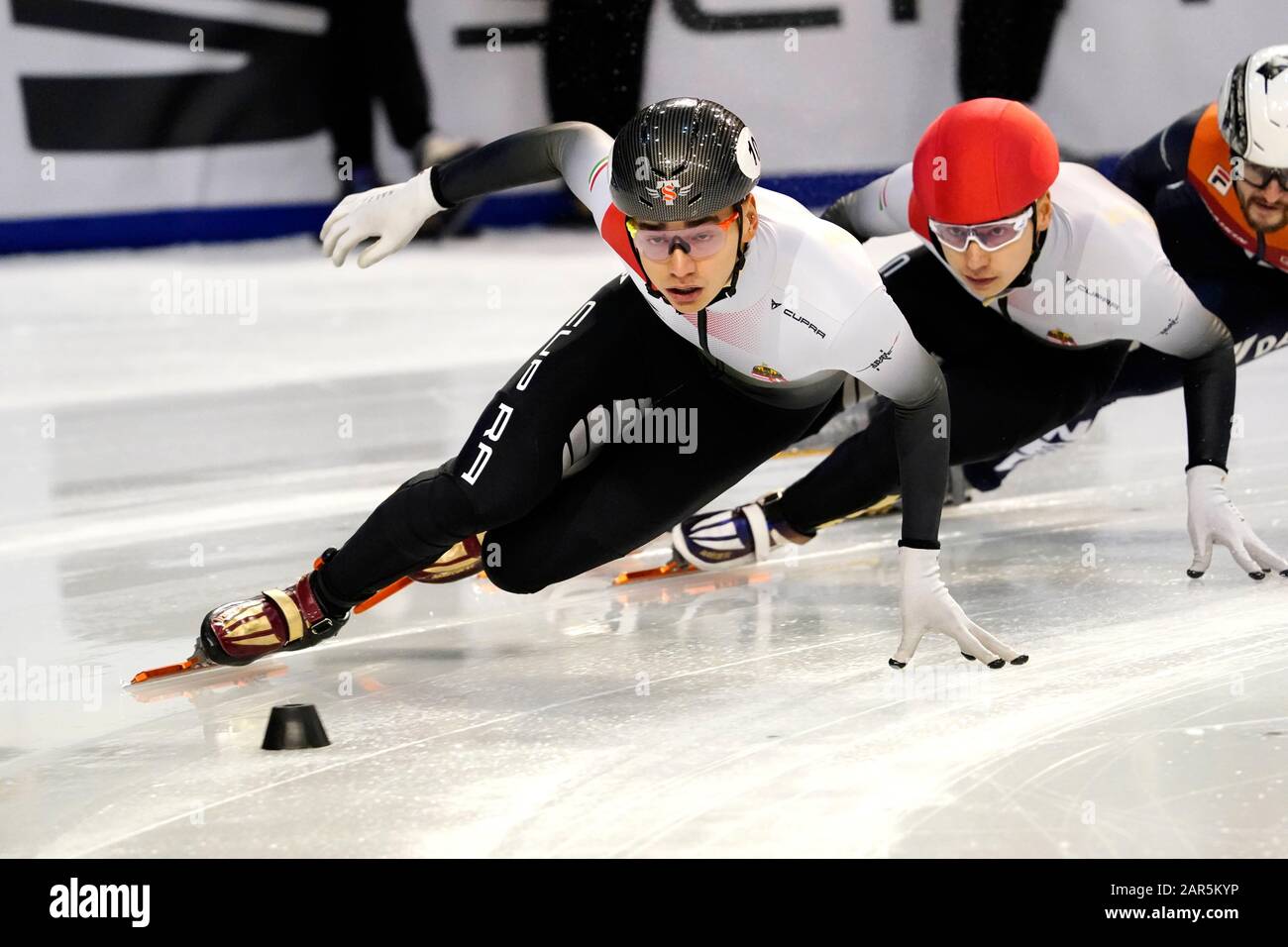 Shaolin Sandor LIU (HUN) winner 500 meter during ISU European Short ...
