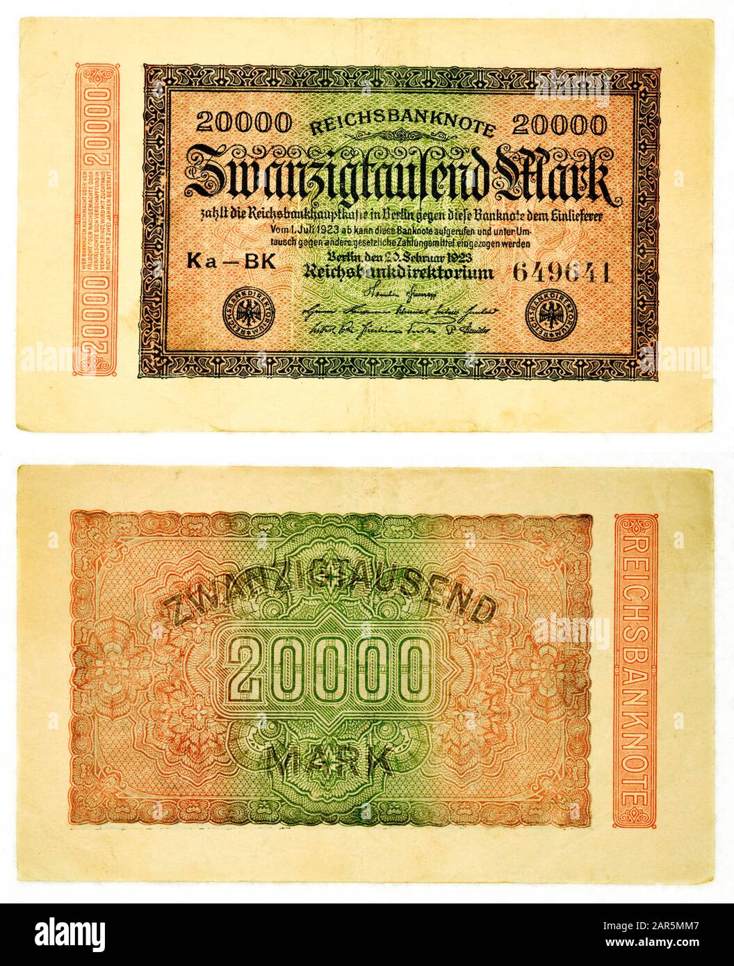 German depression world war 1 hi-res stock photography and images - Alamy