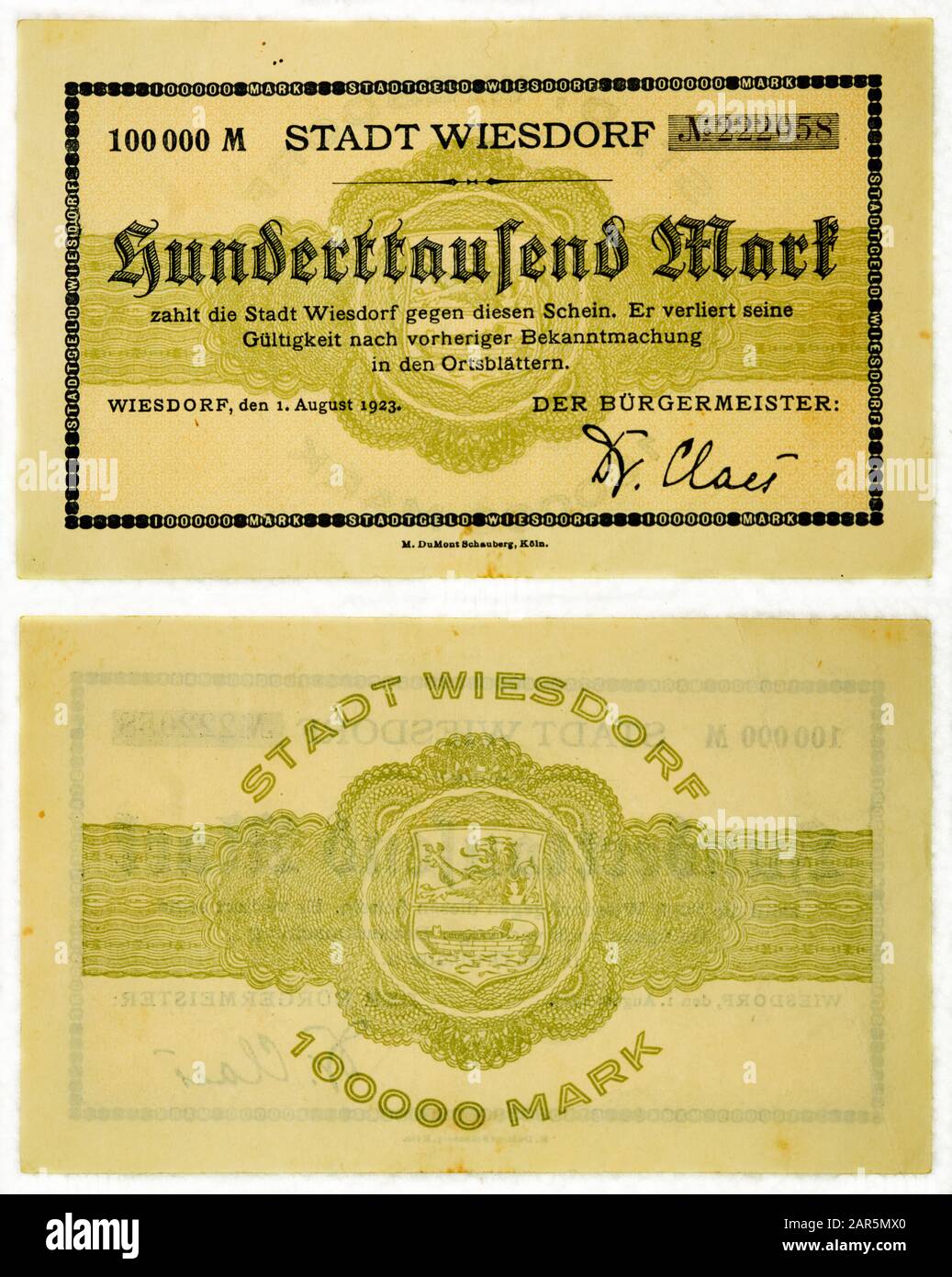 German depression world war 1 hi-res stock photography and images - Alamy