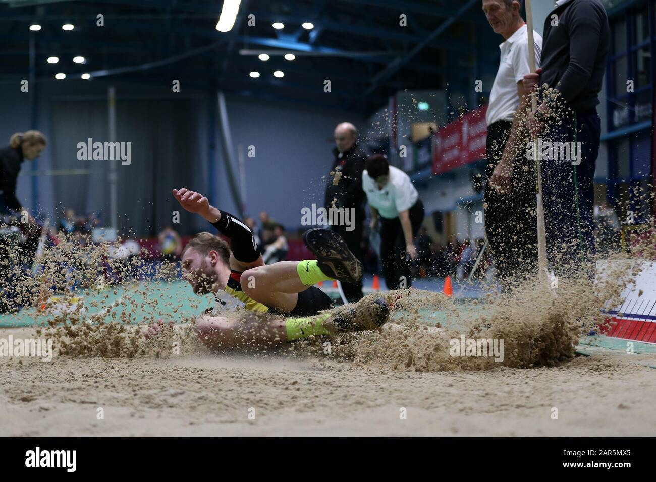 Long jump sand pit on hi-res stock photography and images - Alamy