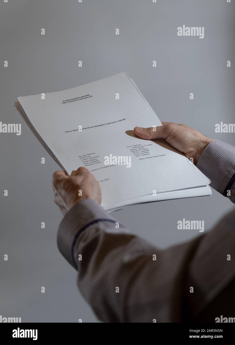 Presidential papers hi-res stock photography and images - Alamy