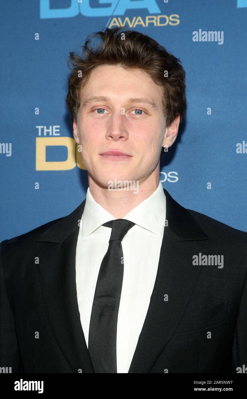 Los Angeles, Ca. 25th Jan, 2020. George MacKay, at the 72nd Annual DGA ...
