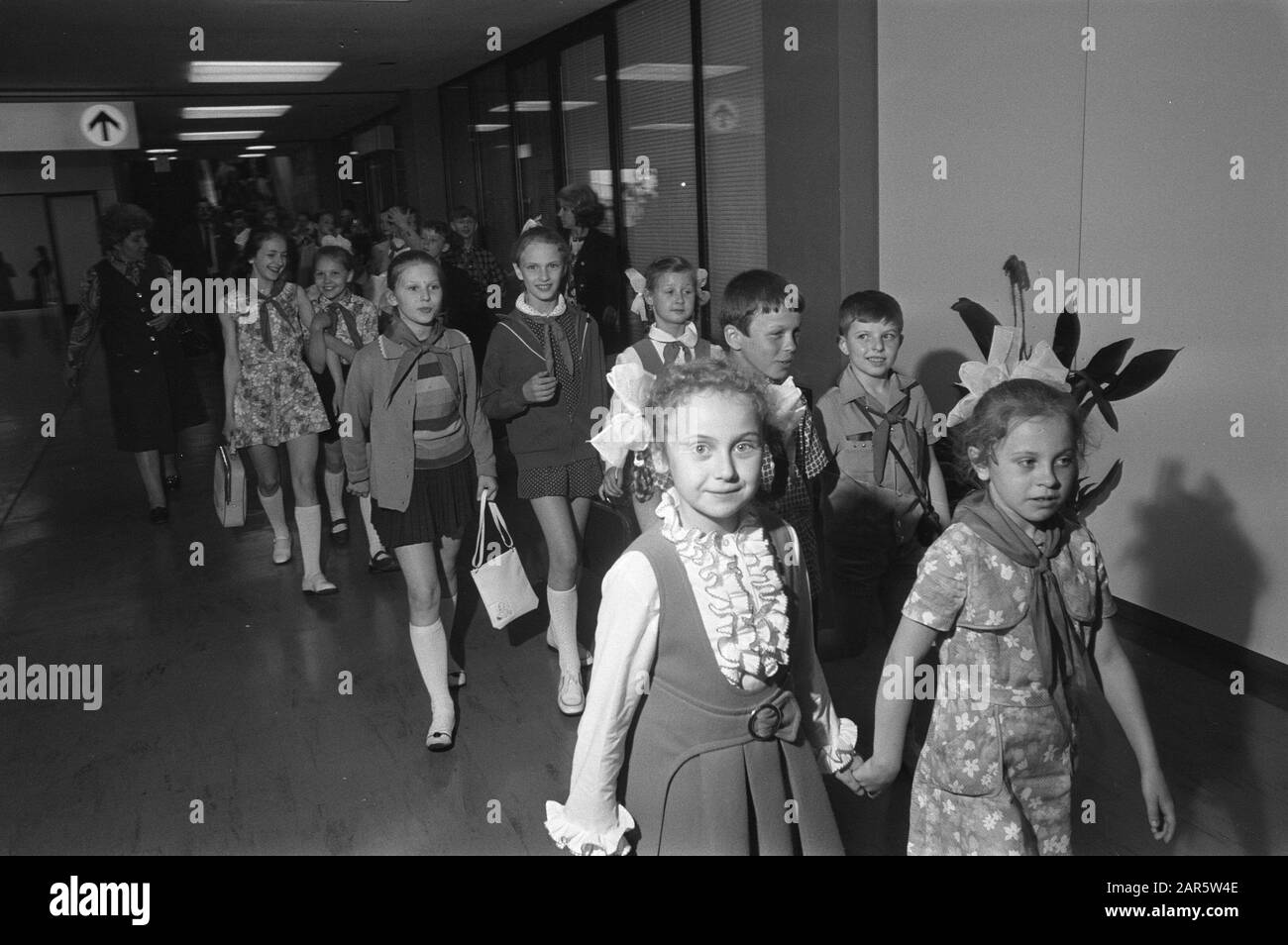 Russian children of singing, music and dance group Children from Moscow ...