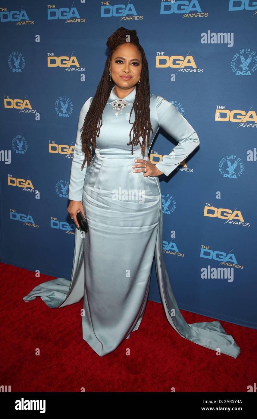 LOS ANGELES, CA - JANUARY 25: Ava DuVernay, at the 72nd Annual DGA ...