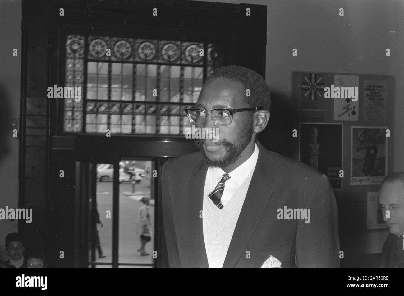 King Moshoeshoe II of Lesotho visiting the Rijksmuseum, Amsterdam ...