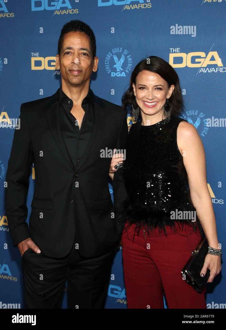 LOS ANGELES, CA - JANUARY 25: Jocelyn Snowdon, Stephen Williams, at the ...