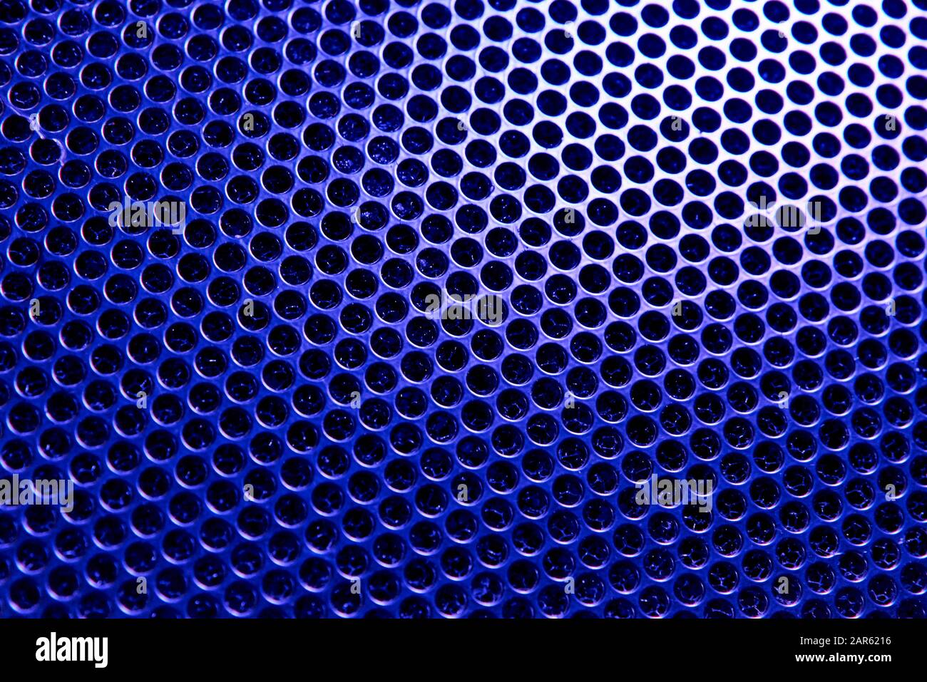 Background of a blue lattice in backlight Stock Photo - Alamy