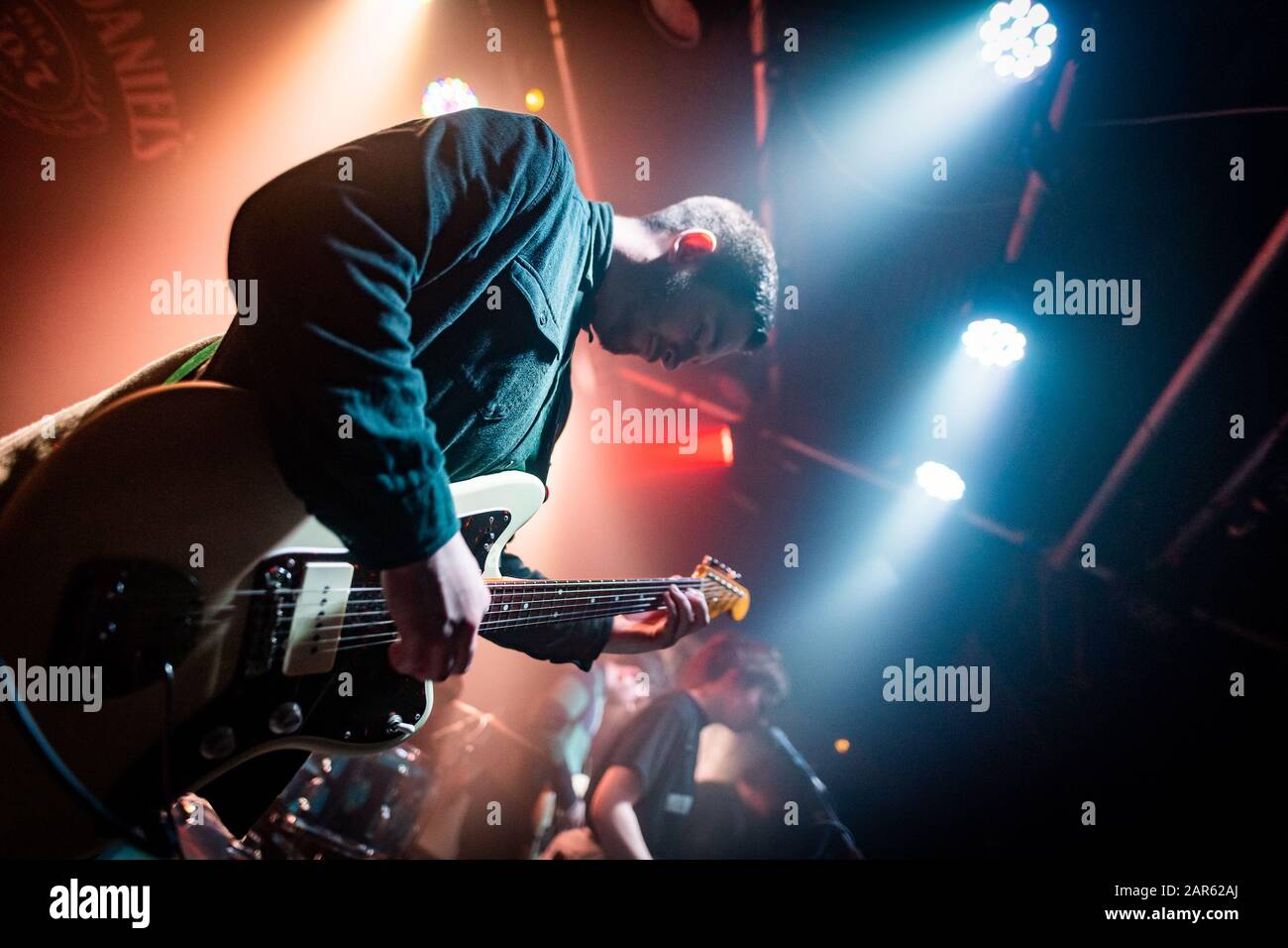 Edinburgh, Scotland. Sat 25th January 2020. Glasgow band American Clay ...