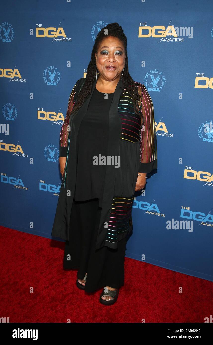 LOS ANGELES, CA - JANUARY 25: Diane Amos, at the 72nd Annual DGA Awards ...