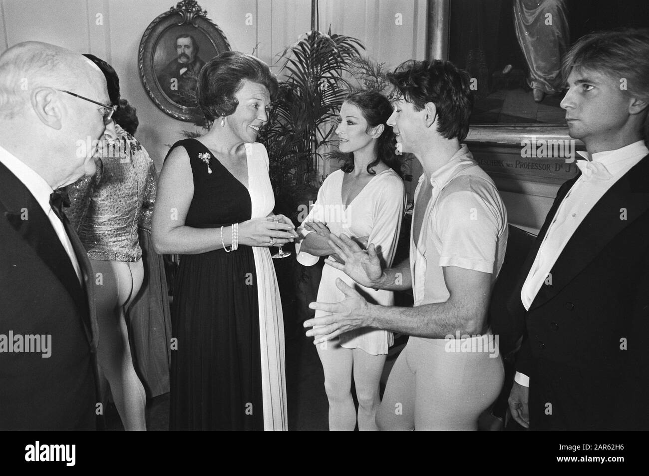 Queen Beatrix attends a gala ballet performance for the Dancer ...