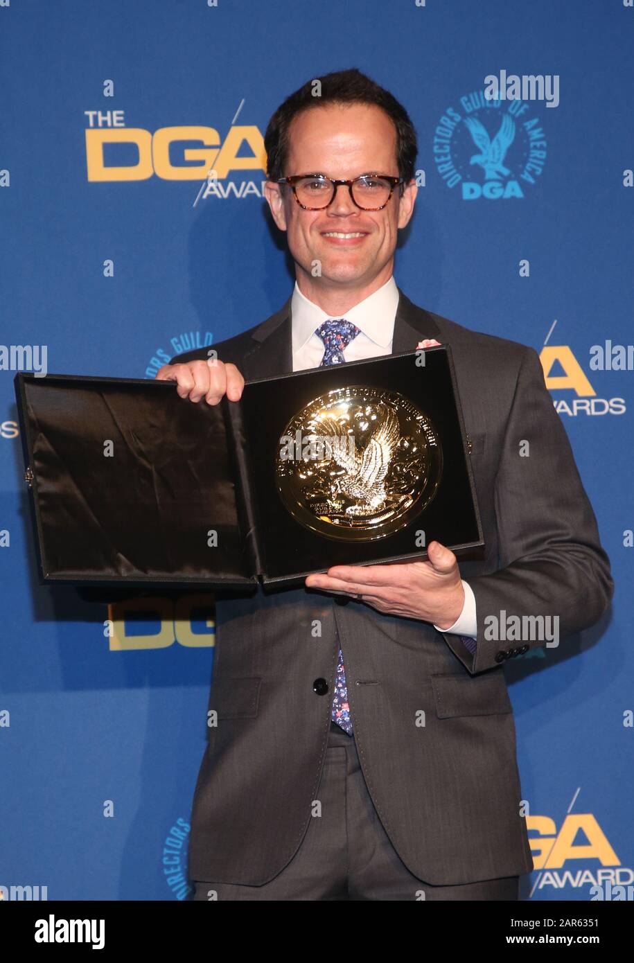 LOS ANGELES, CA - JANUARY 25: Andy Fisher, at the 72nd Annual DGA ...