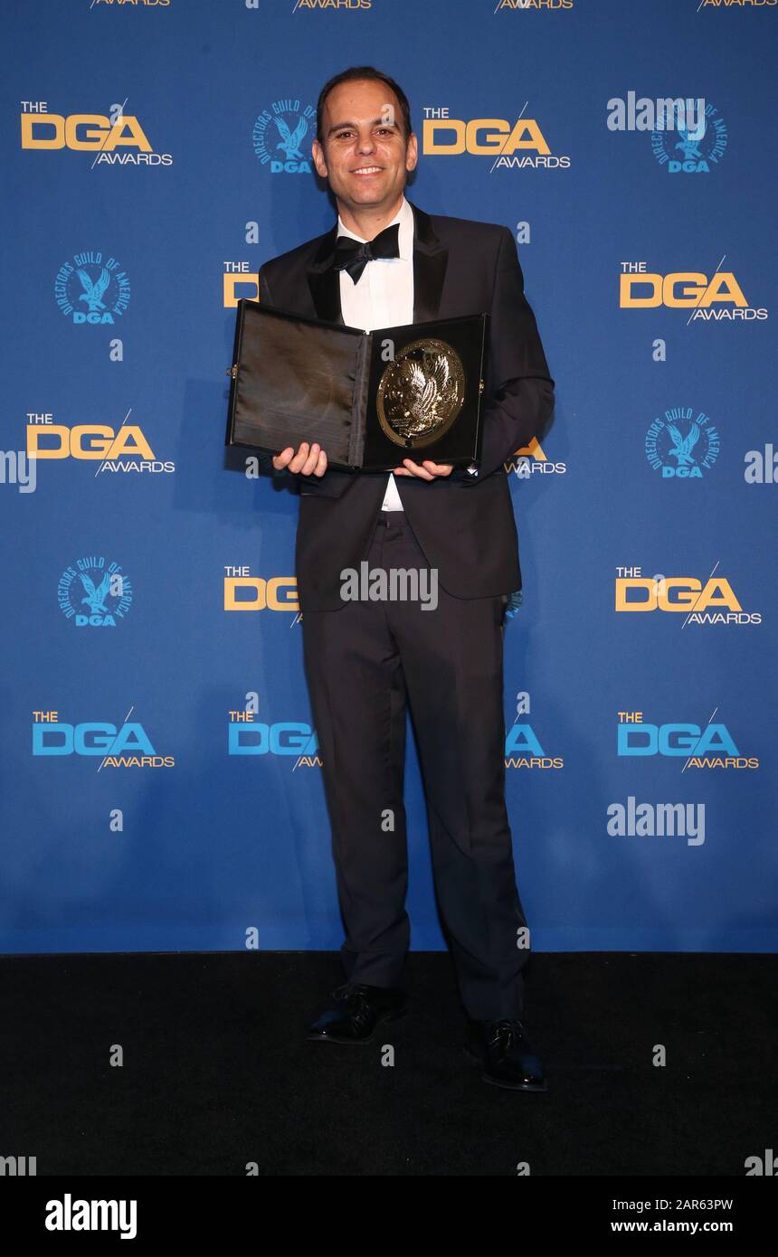 LOS ANGELES, CA - JANUARY 25: Jason Cohen, at the 72nd Annual DGA ...