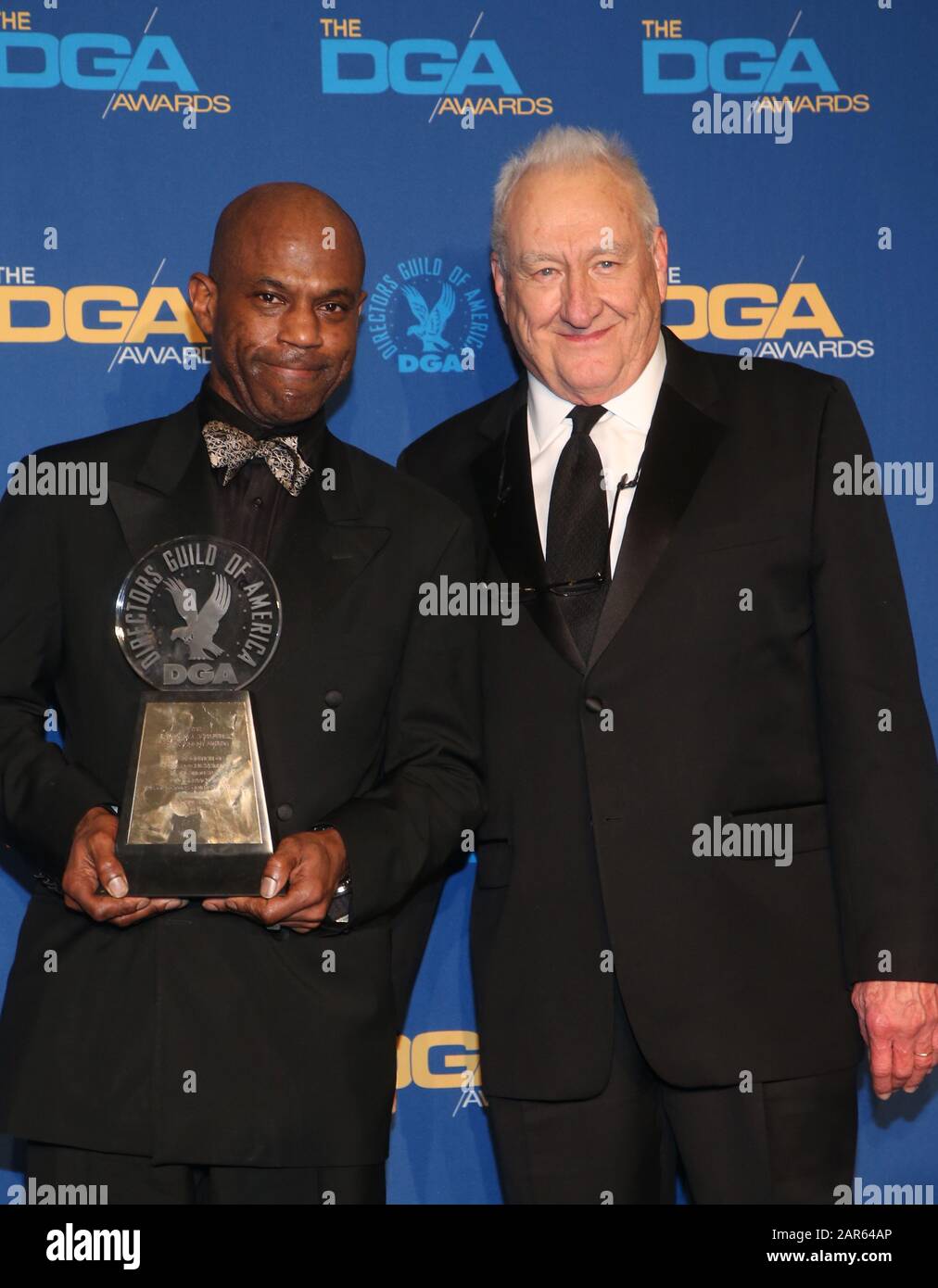 Los Angeles, Ca. 25th Jan, 2020. Arthur E. Lewis, Don Mischer, at the ...