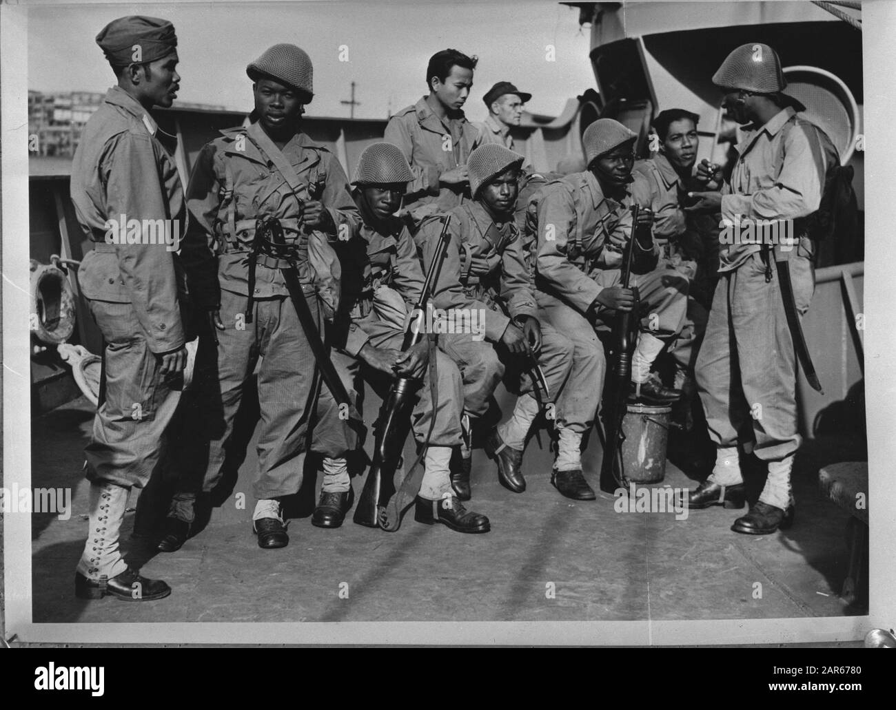 Royal dutch indian army hi-res stock photography and images - Alamy