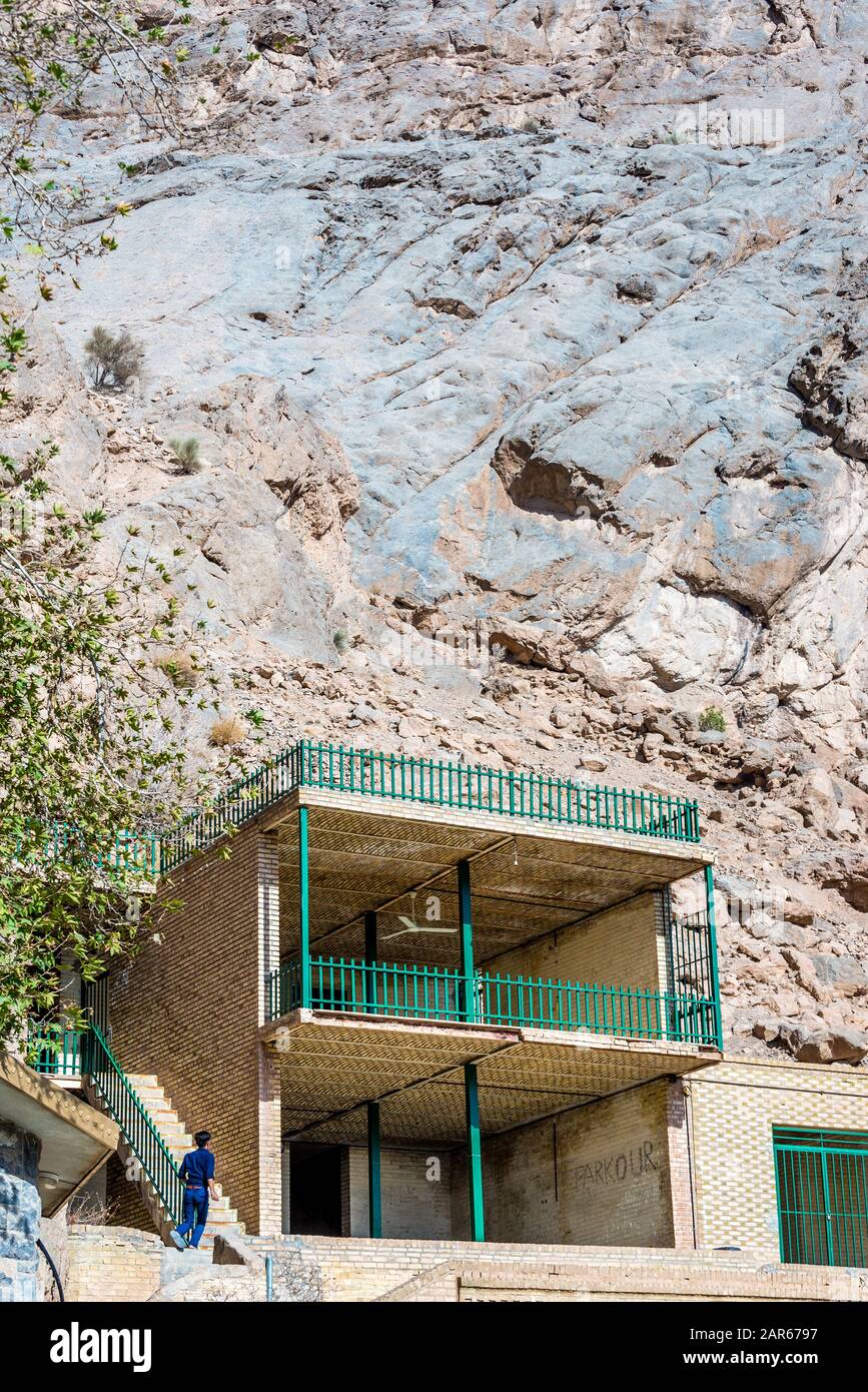 Building in Chak Chak (also spelled as Chek Chek, english: Drip Drip ...