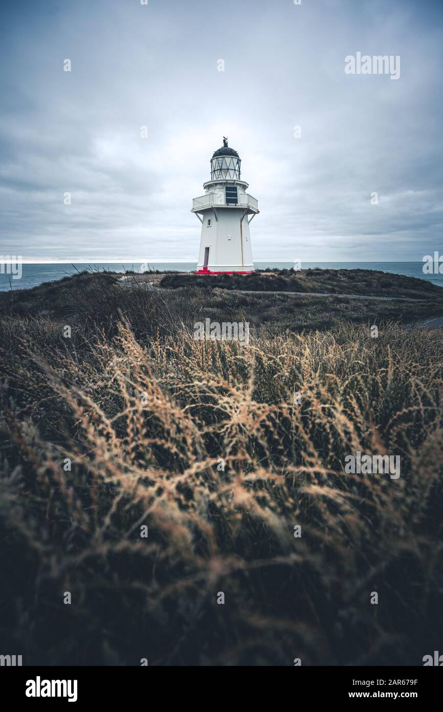 Waipapa Point Lighthouse, New Zealand Stock Photo - Alamy