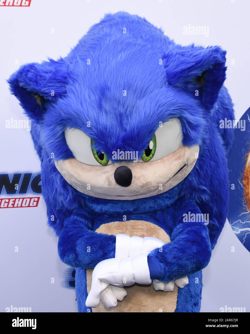 25 January 2020 - Hollywood, California - Sonic The Hedgehog. ''Sonic ...
