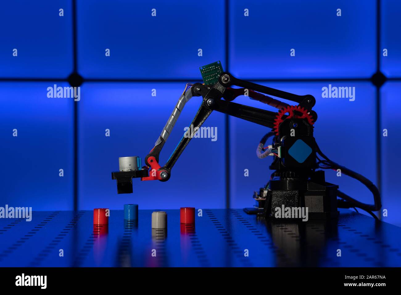 Model industrial robot arm industrial manipulator for making production ... Model industrial robot arm industrial manipulator for making production ...