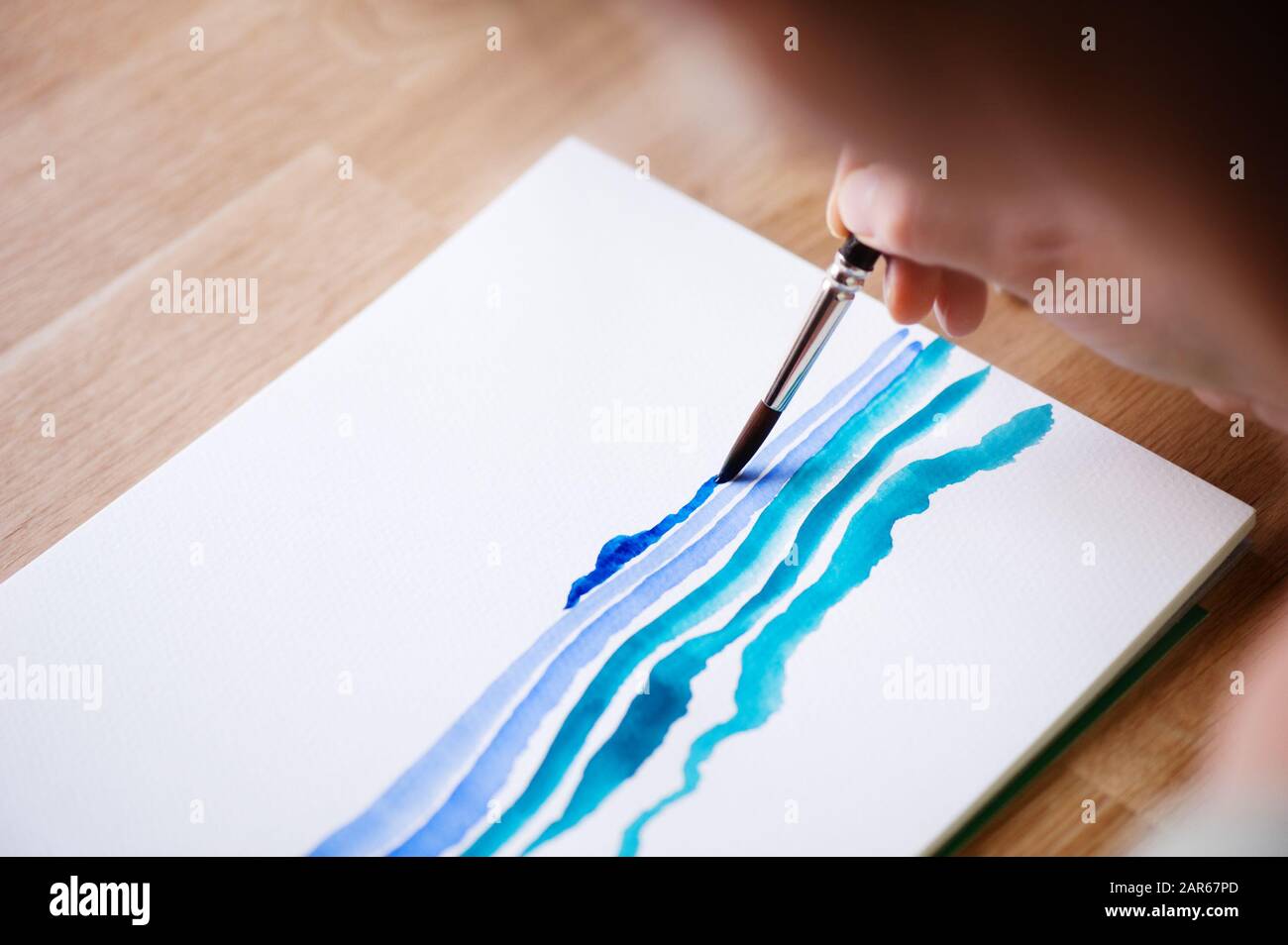 Watercolor person hi-res stock photography and images - Alamy