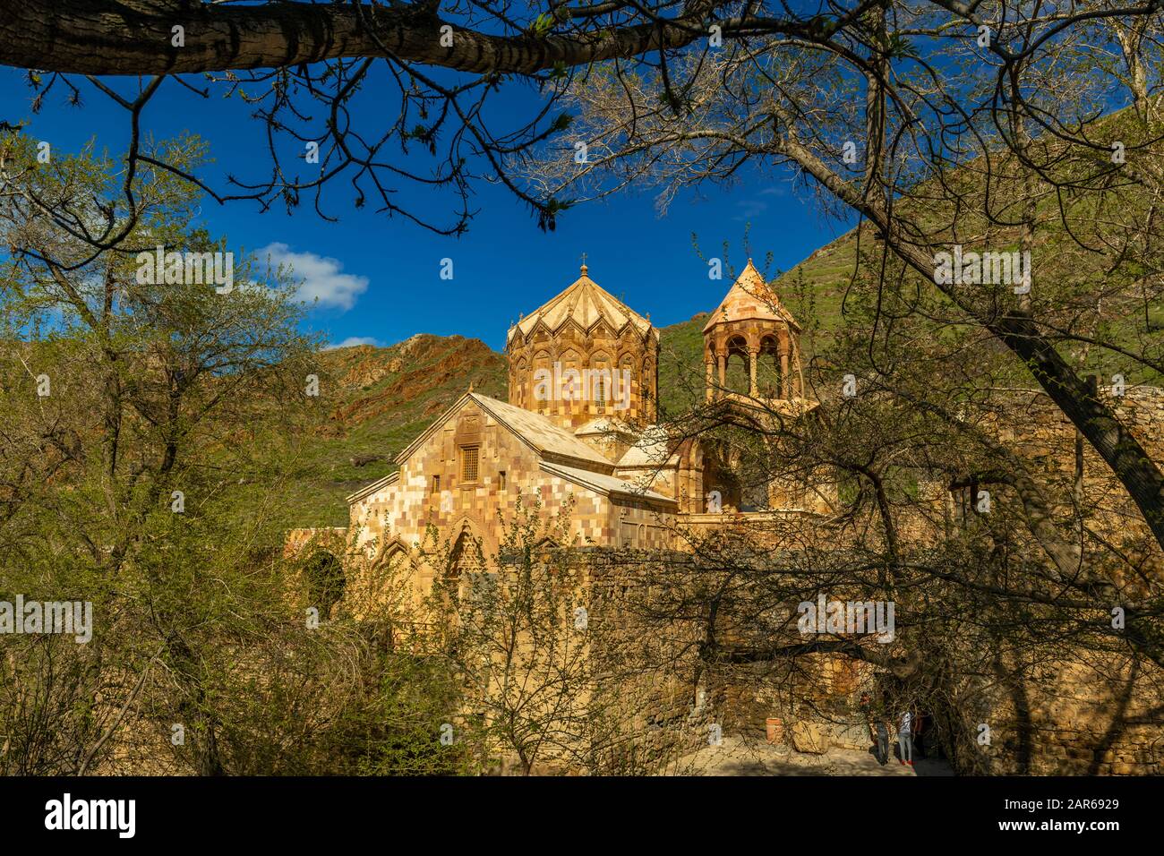 The church of St. Stephanos monastery in Iran Stock Photo - Alamy