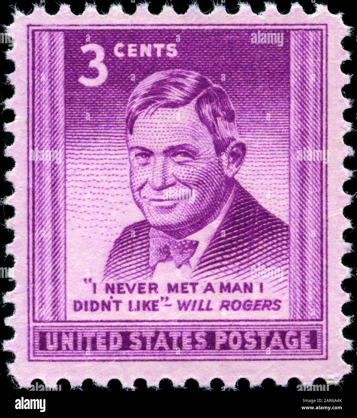 Will Rogers (1879-1935), Humorist and Political Commentator Stock Photo ...