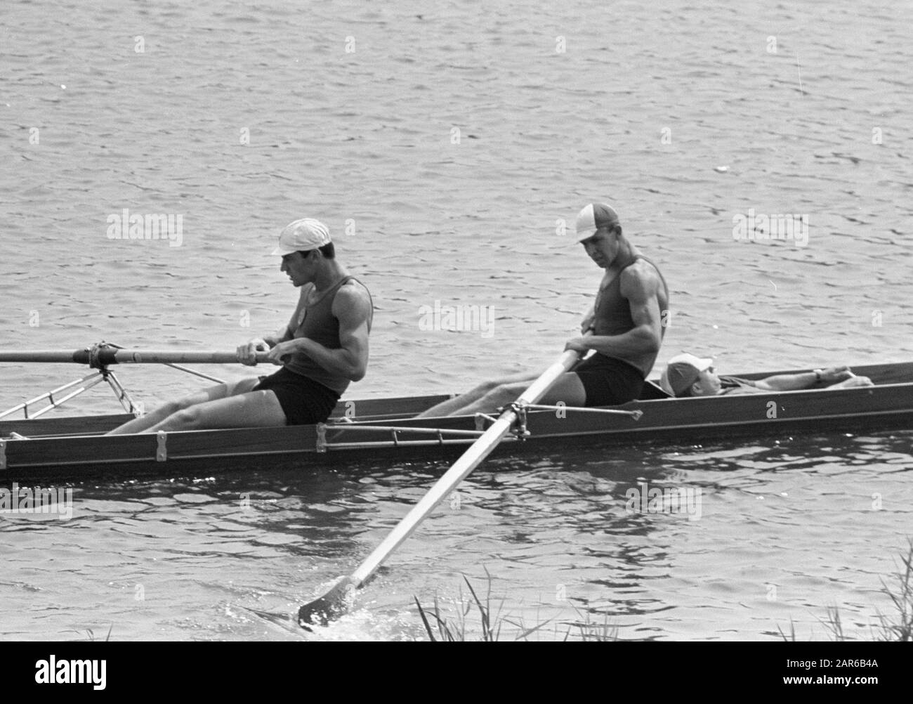 European rowing championships at the Bosbaan, two with no. 14 USSR, 15 ...