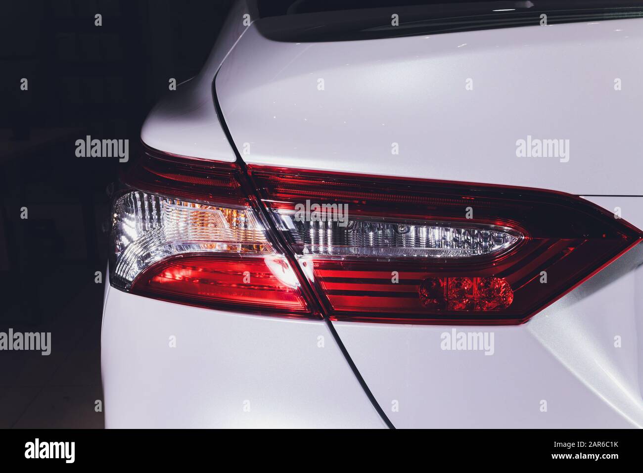 Supercar tail lights detail hi-res stock photography and images - Alamy