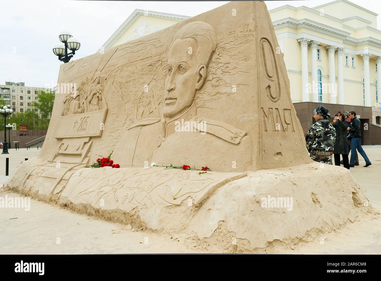 Temporary stairs hi-res stock photography and images - Alamy