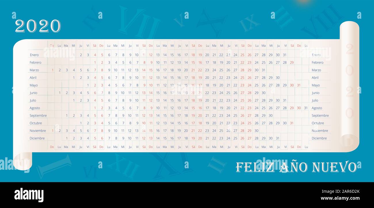 Calendario En Espanol