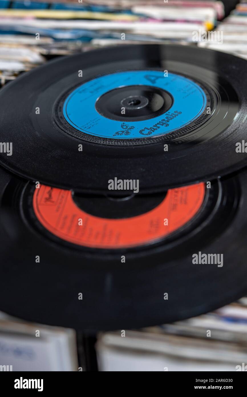 Dj record box hi-res stock photography and images - Alamy