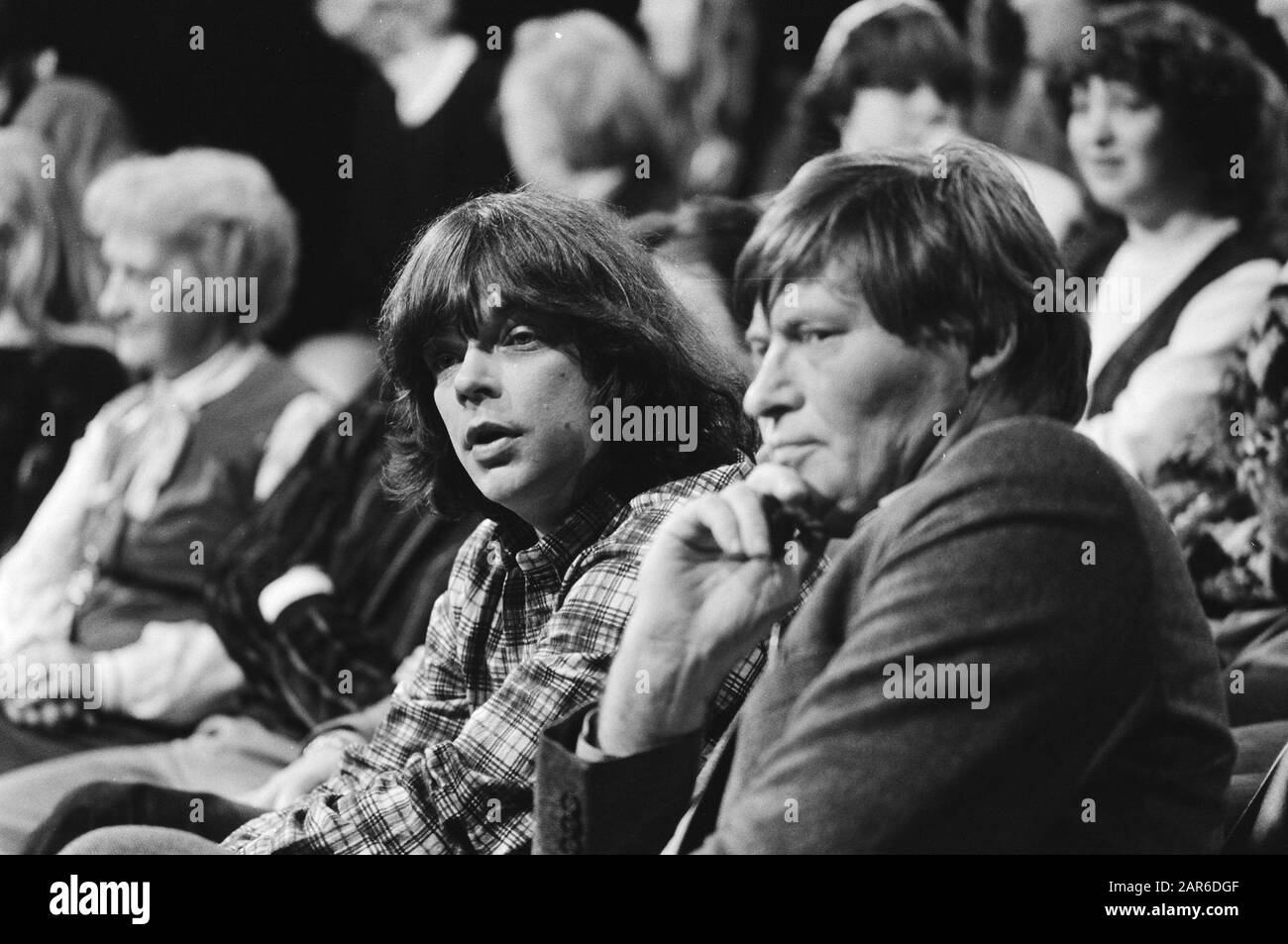 Gerard Reve in the Alles is Anders Show of the KRO after an interview ...