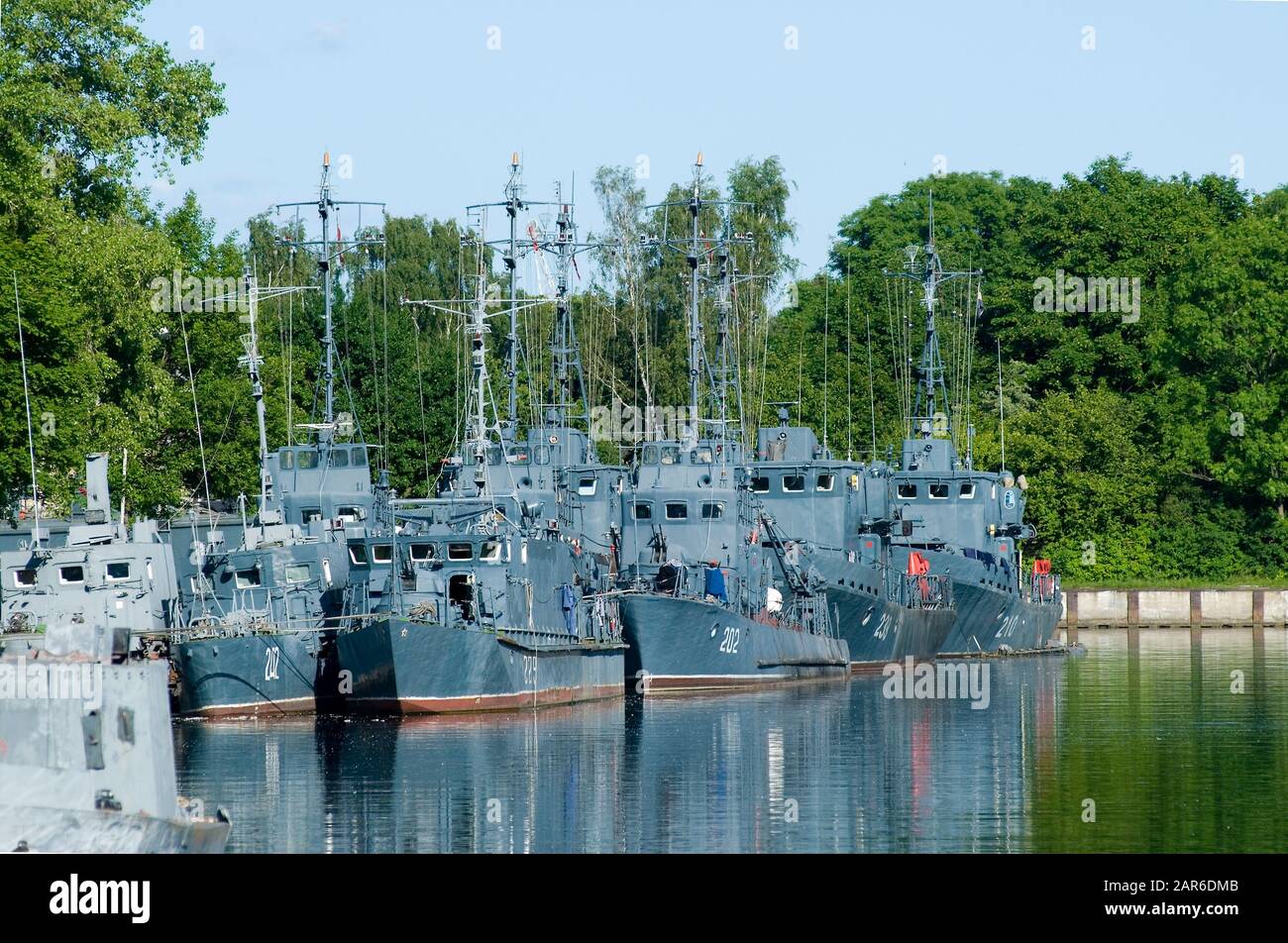 Russian war ships Stock Photo - Alamy
