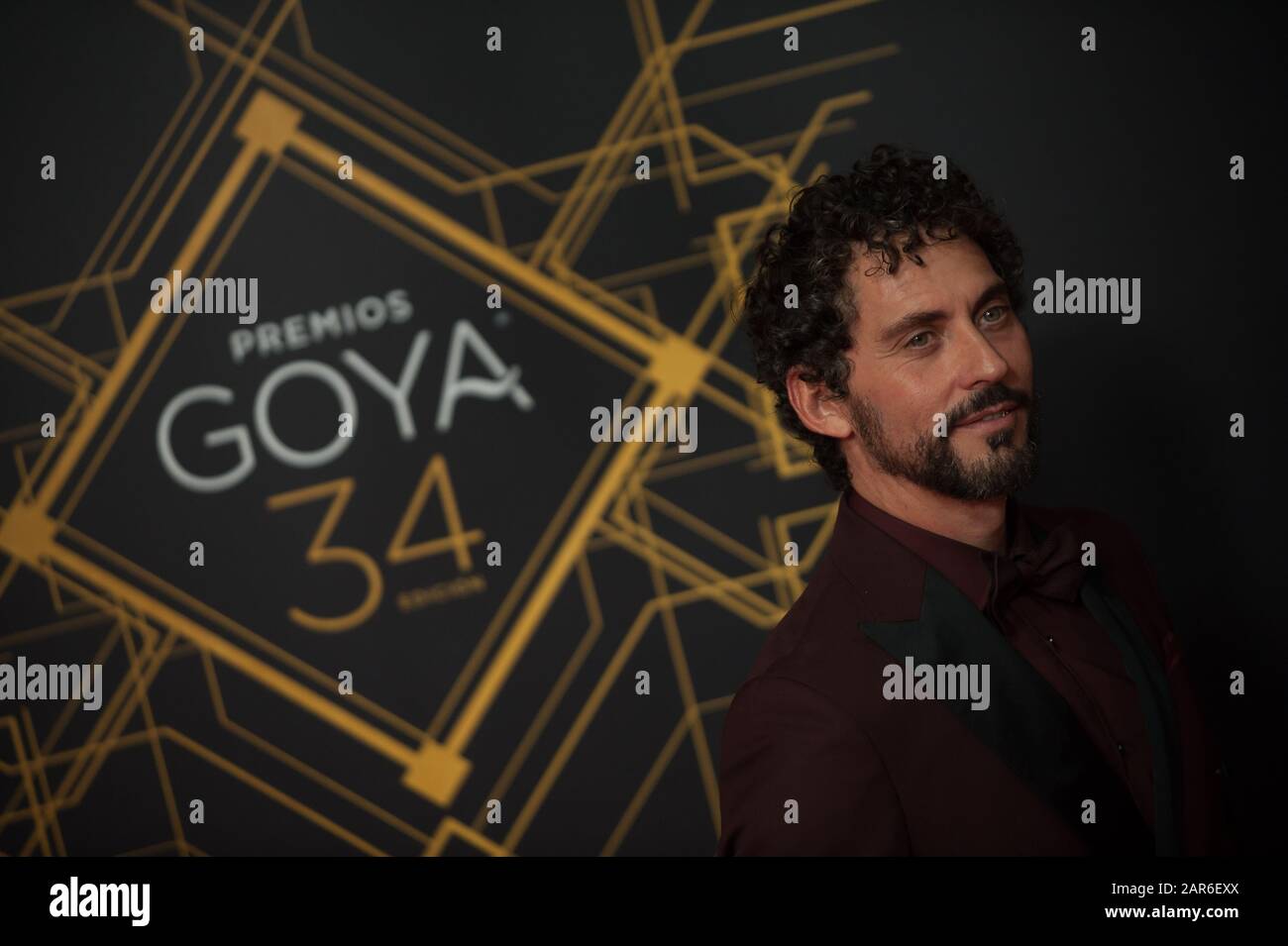 Actor Paco Leon attends the 34th edition of Spanish Film Academy's Goya ...
