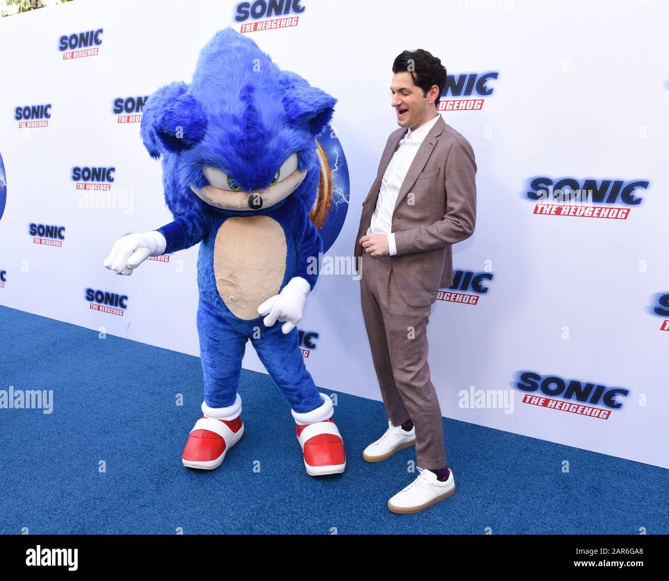 25 January 2020 - Hollywood, California - Sonic The Hedgehog, Ben ...