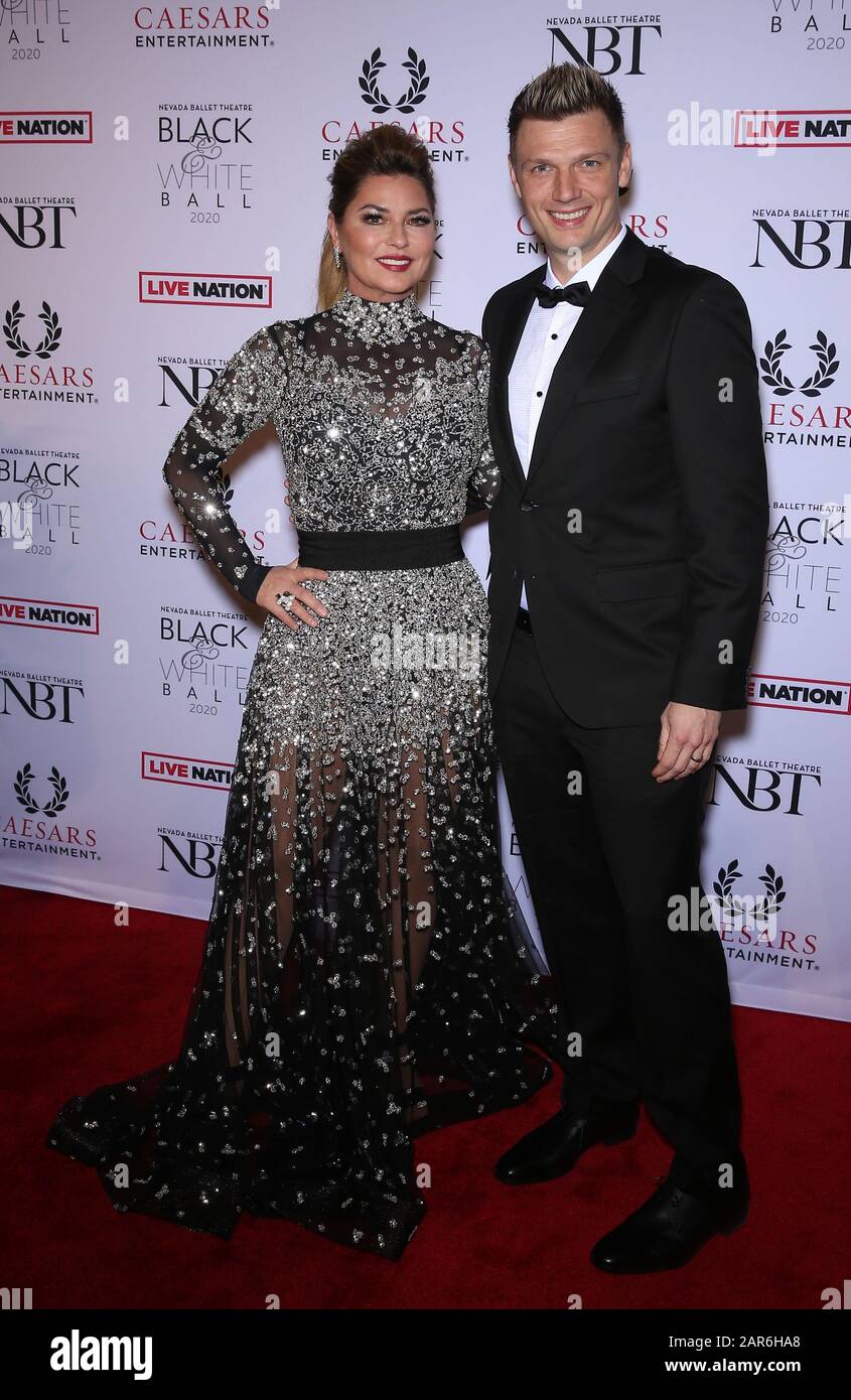 25 January 2020 - Las Vegas, NV - Shania Twain, Nick Carter. Nevada ...