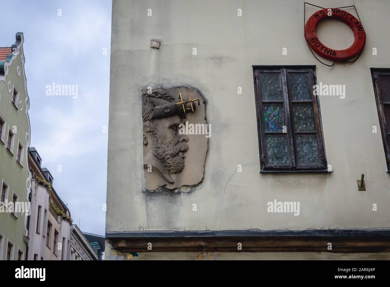 Eugeniusz Get Stankiewicz relief on facade of famous tenement houses ...