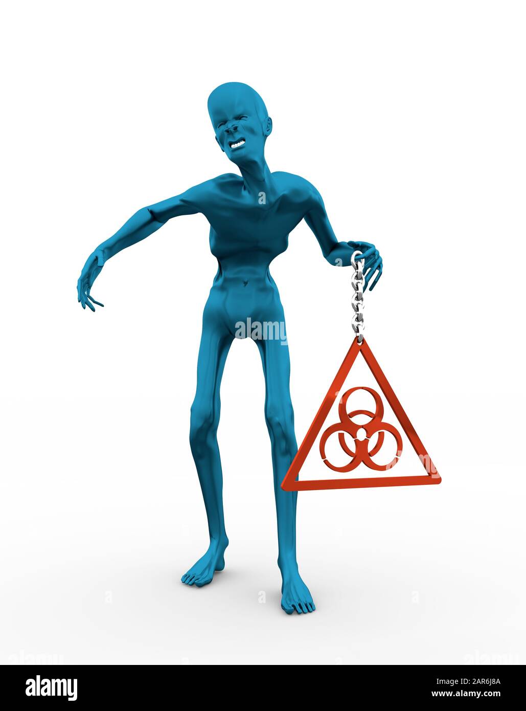 Biohazard Sign Zombie