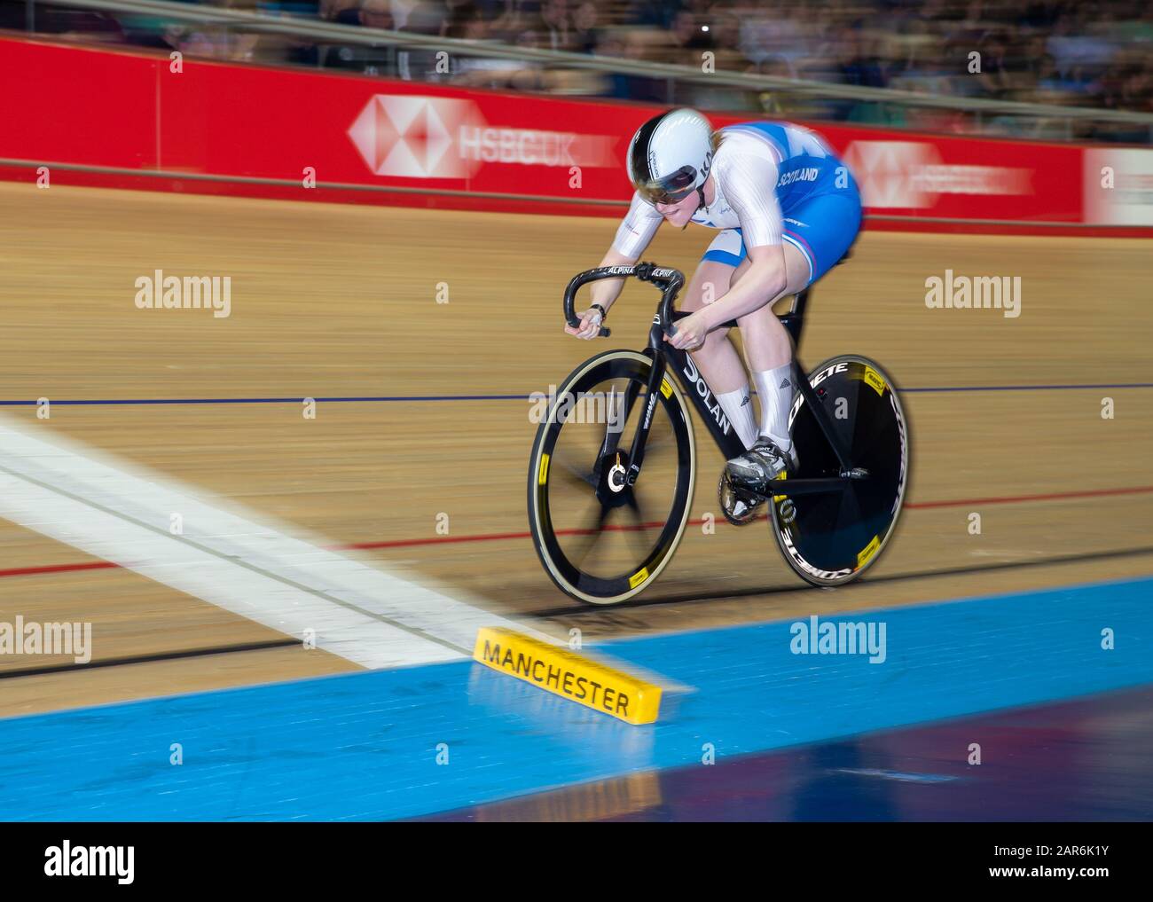 26th January 2020; National Cycling Centre, Manchester, Lancashire ...