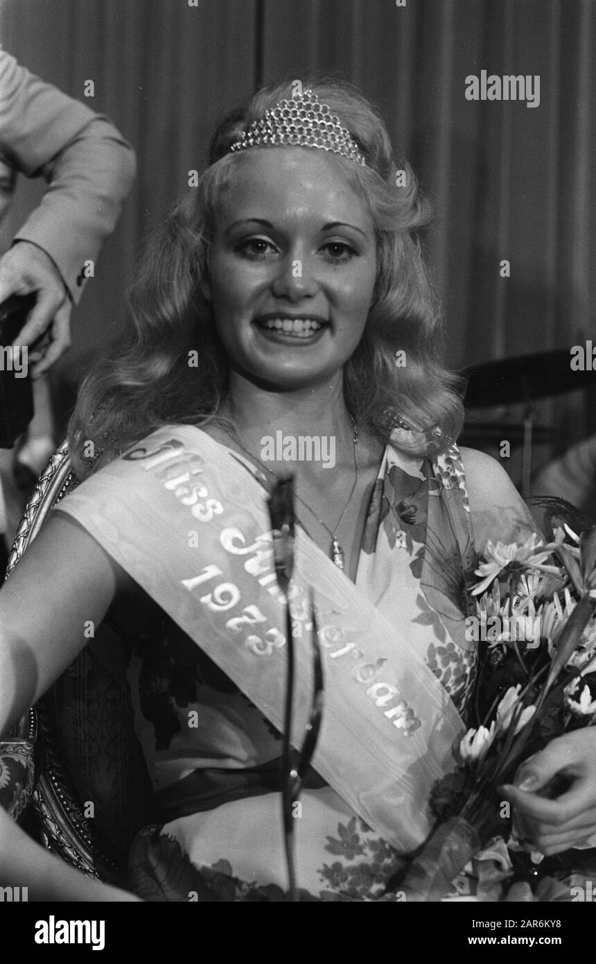 Miss Amsterdam election, Miss Amsterdam, Marga van den Heuvel Date: May ...