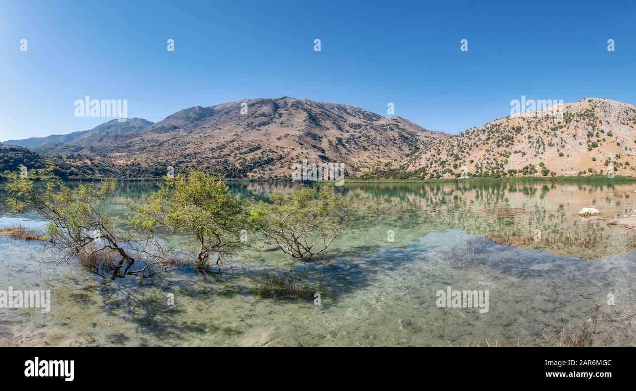 Georgioupolis crete lake hi-res stock photography and images - Alamy