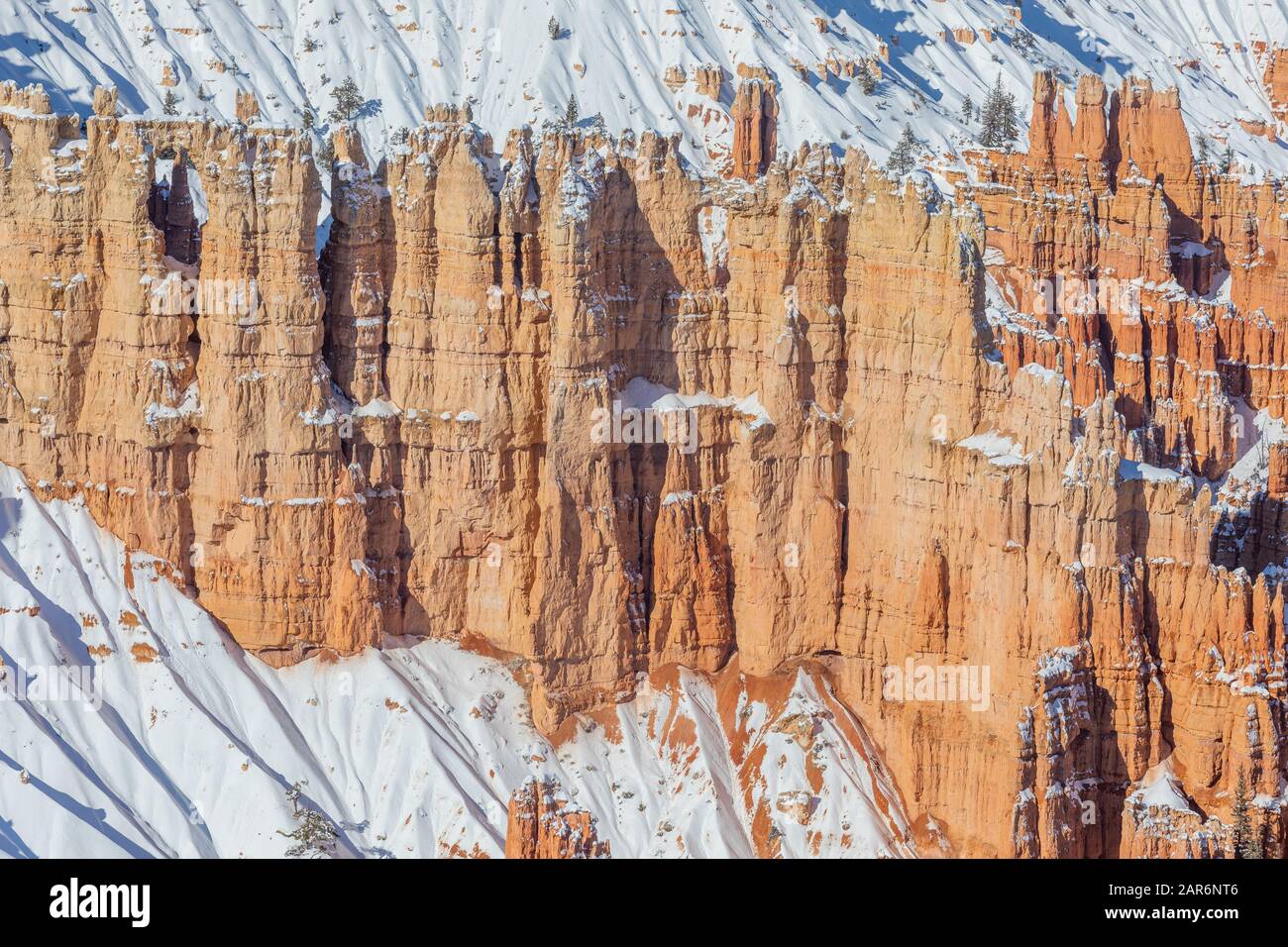 Bryce Canyon National Park Utah Winter Landscape Stock Photo - Alamy