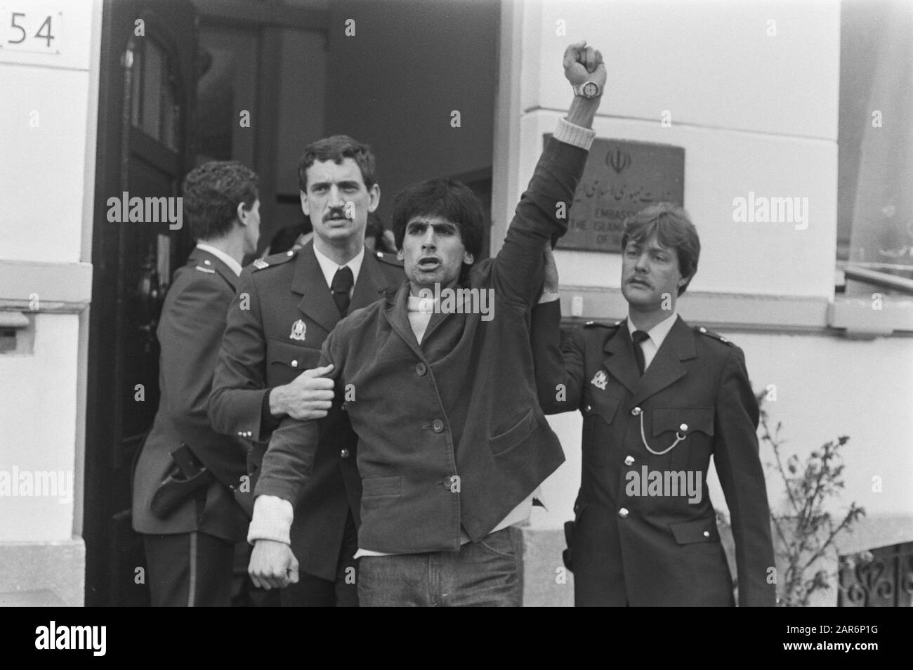 After short occupation Iranian embassy occupiers are taken away Date ...